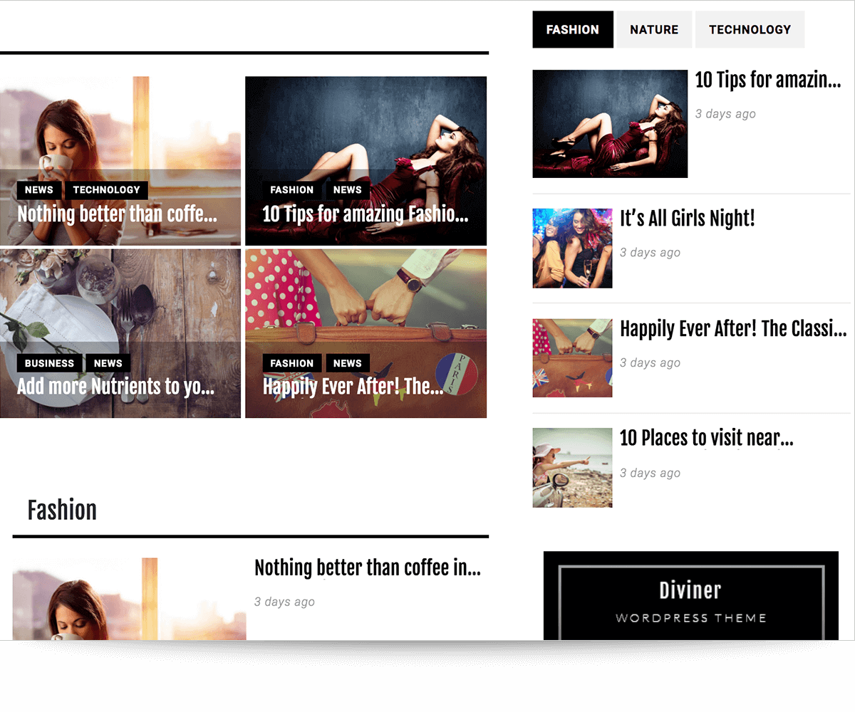 Diviner Pro WordPress Theme - IndiThemes