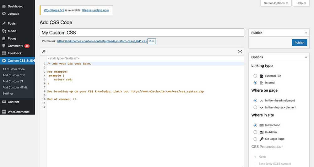 How To Add Custom CSS In WordPress The Easy Way And The Best Way