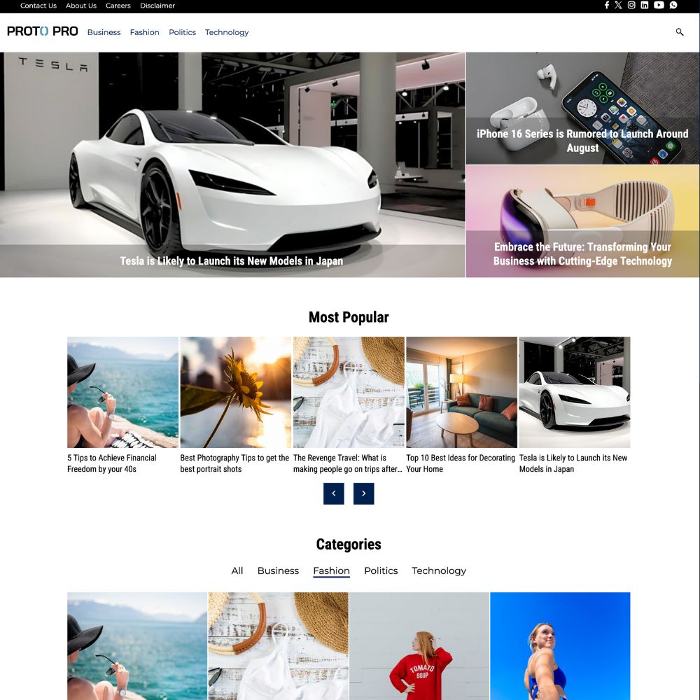 Proteus Pro WordPress Theme - IndiThemes